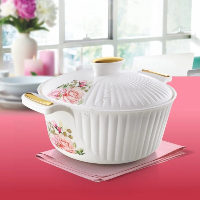 Thermal serving pot Nayasa Medusa 3,5L white - vanakivi.ee