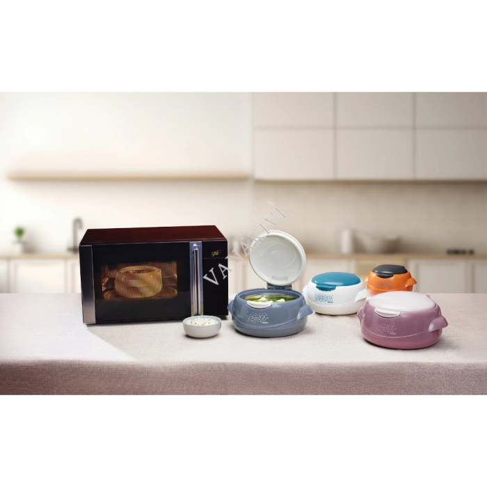 Thermal serving pot Milton Microwow One Touch 2,5L orange - vanakivi.ee